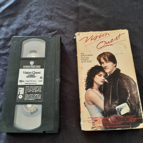 Vision Quest (VHS 1985) Matthew Modine Linda Fiorentino Madonna Comedy ...