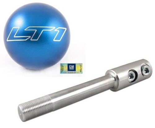 1982-02 Camaro/Firebird Billet Blue LT1 Manual Shift Knob & Short ...