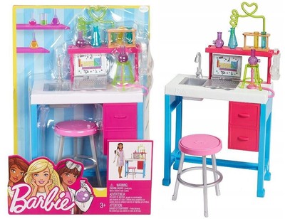 Barbie Furniture Set SCIENCE LABORATORY FJB28 Mattel | eBay
