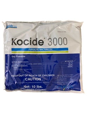 Kocide 3000 Fungicide - 10 Pounds NO SALES: CA | eBay