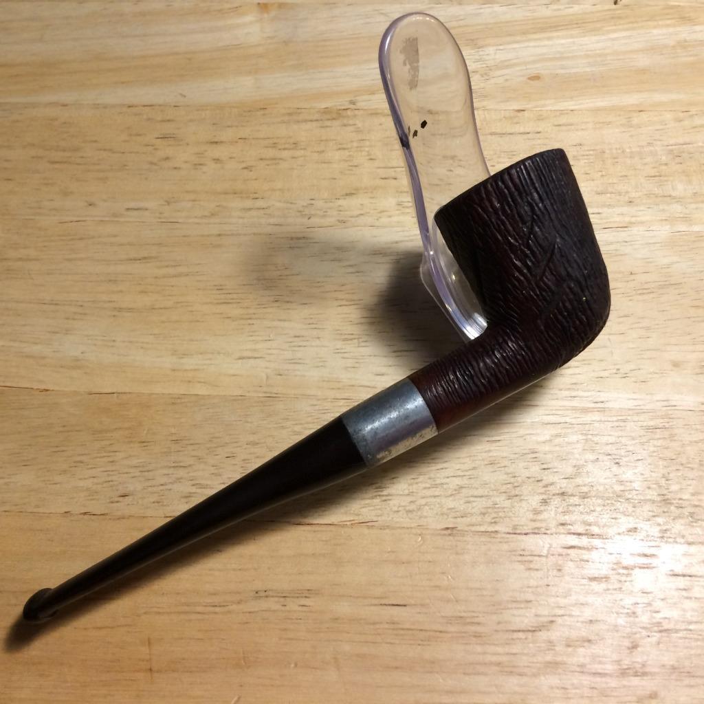 Estate Pipe Rusticated Dr Grabow Viscount 5 3/4" Pipe White Spade | eBay
