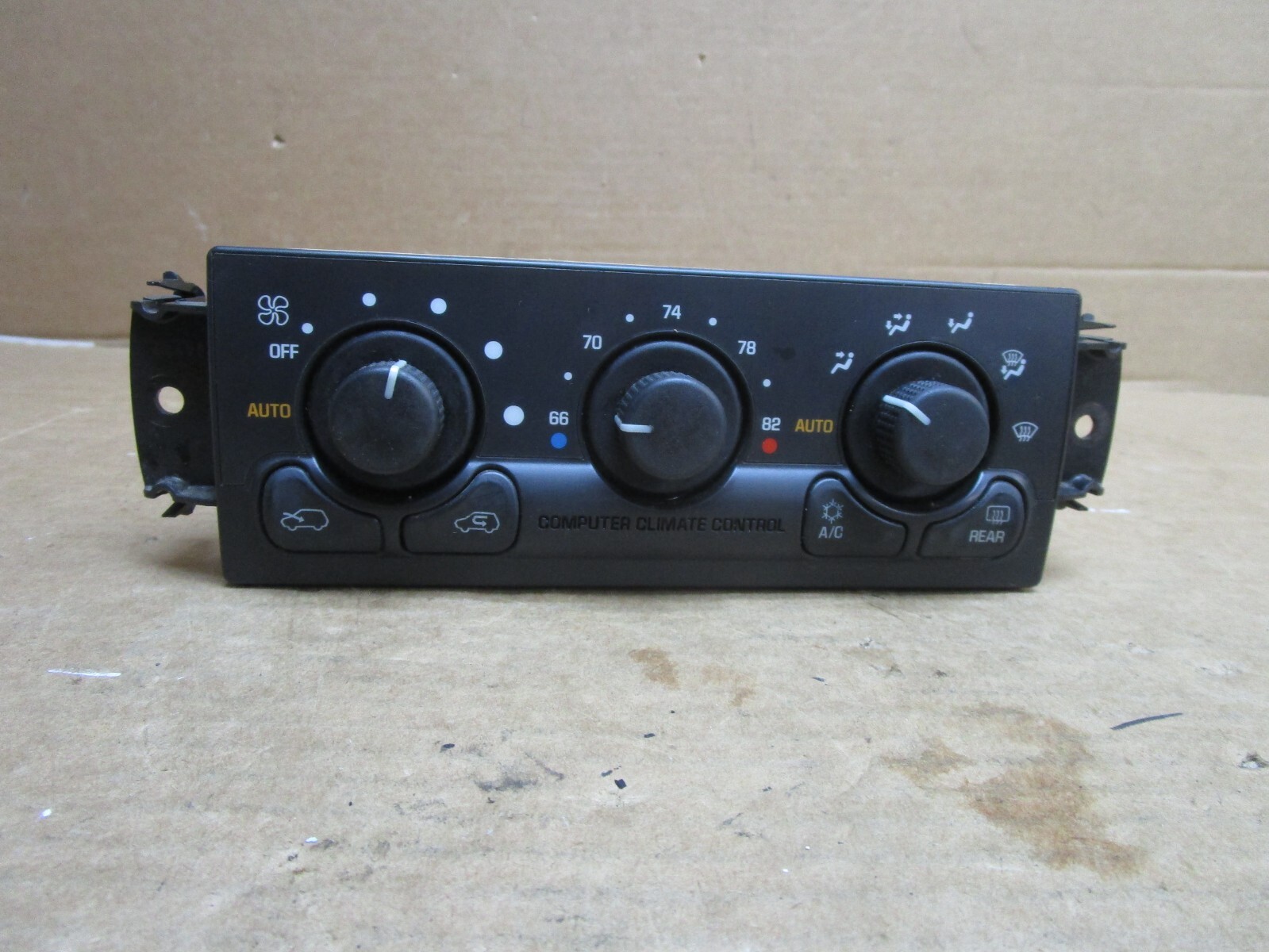 1998-2001 Oldsmobile Bravada Heater AC Computer Climate Control ...