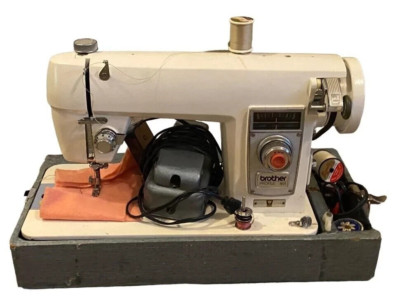 Vintage portable BROTHER PROFILE 851 Sewing Machine w/ Case [Made in ...