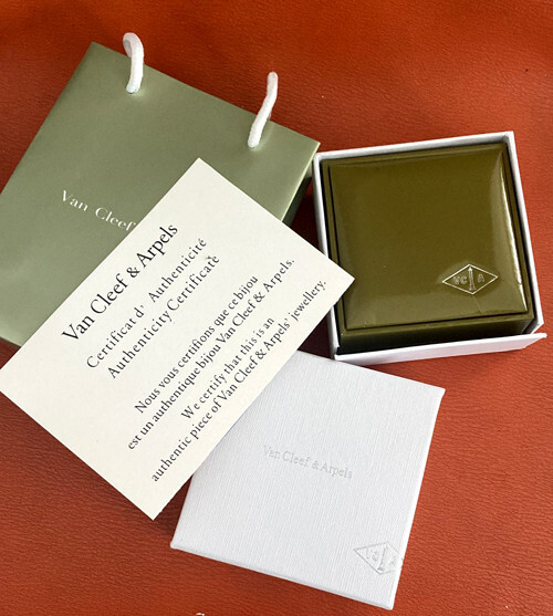 Van Cleef Package Box, Certificate, Bag (Full Set) NEW | eBay