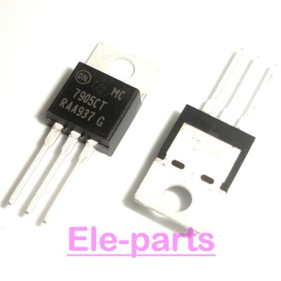 10 PCS MC7905CT TO-220 MC7905 7905CT LM7905 7905 Negative Voltage ...