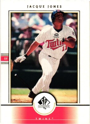 2000 UPPER DECK SP AUTHENTIC JACQUE JONES #33 CARD $0.99 VALUE BOX | eBay