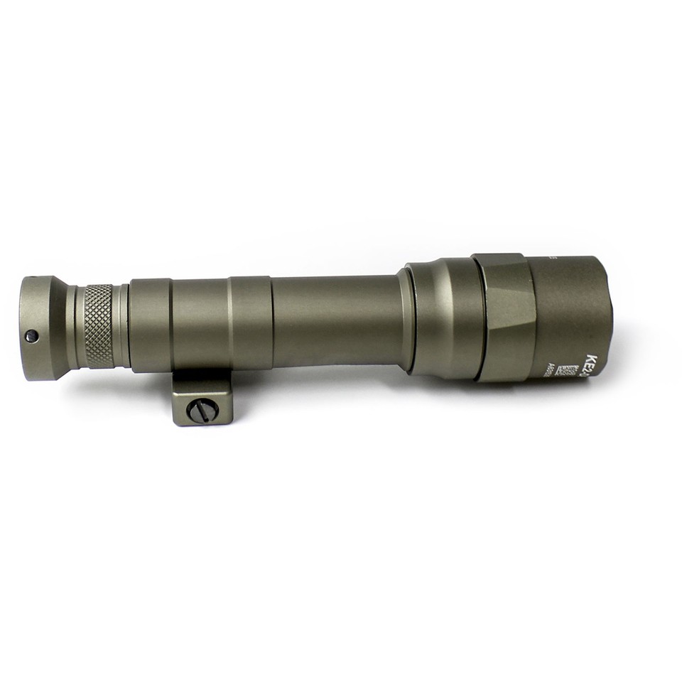 M640DF Dual Fuel 1200lm LED Weapon Flashlight Offset Filp Mount Hunting ...