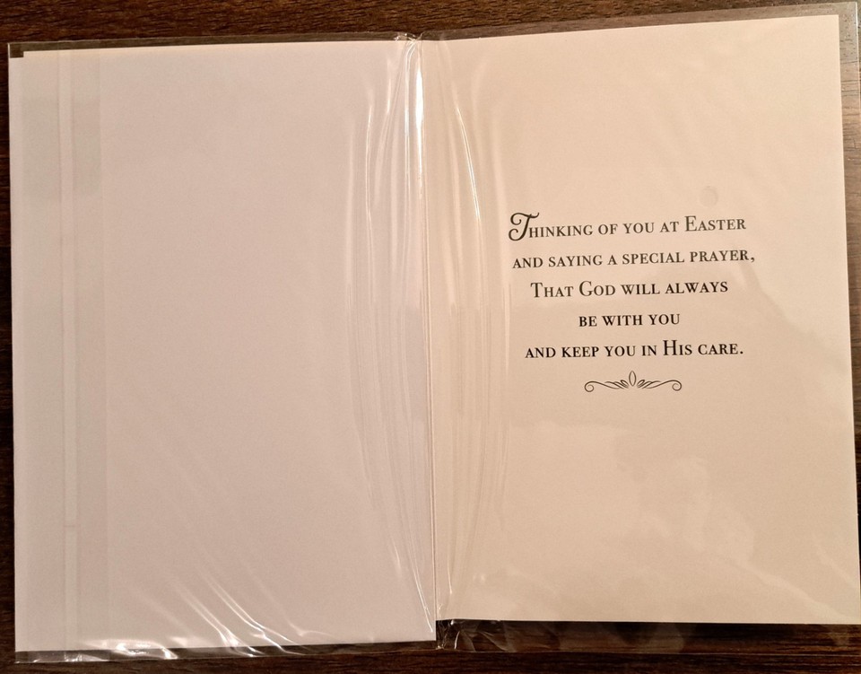 Easter Card - Easter Blessings. Size 19x13cm | eBay UK