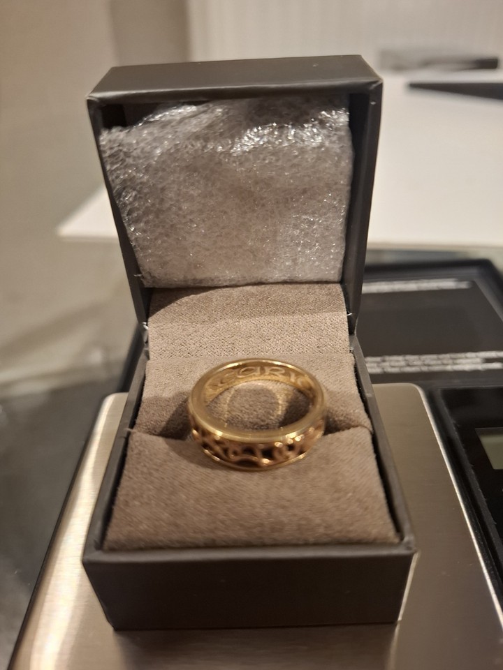 Vintage 9ct Clogau Gold CARIAD Ring | eBay UK