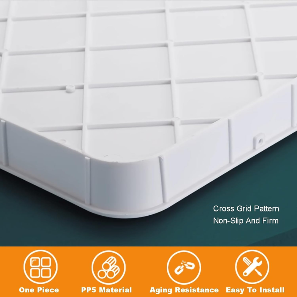 Condensate Drain Pan Plastic Drip Tray, Air Conditioner Drip Pan with ...