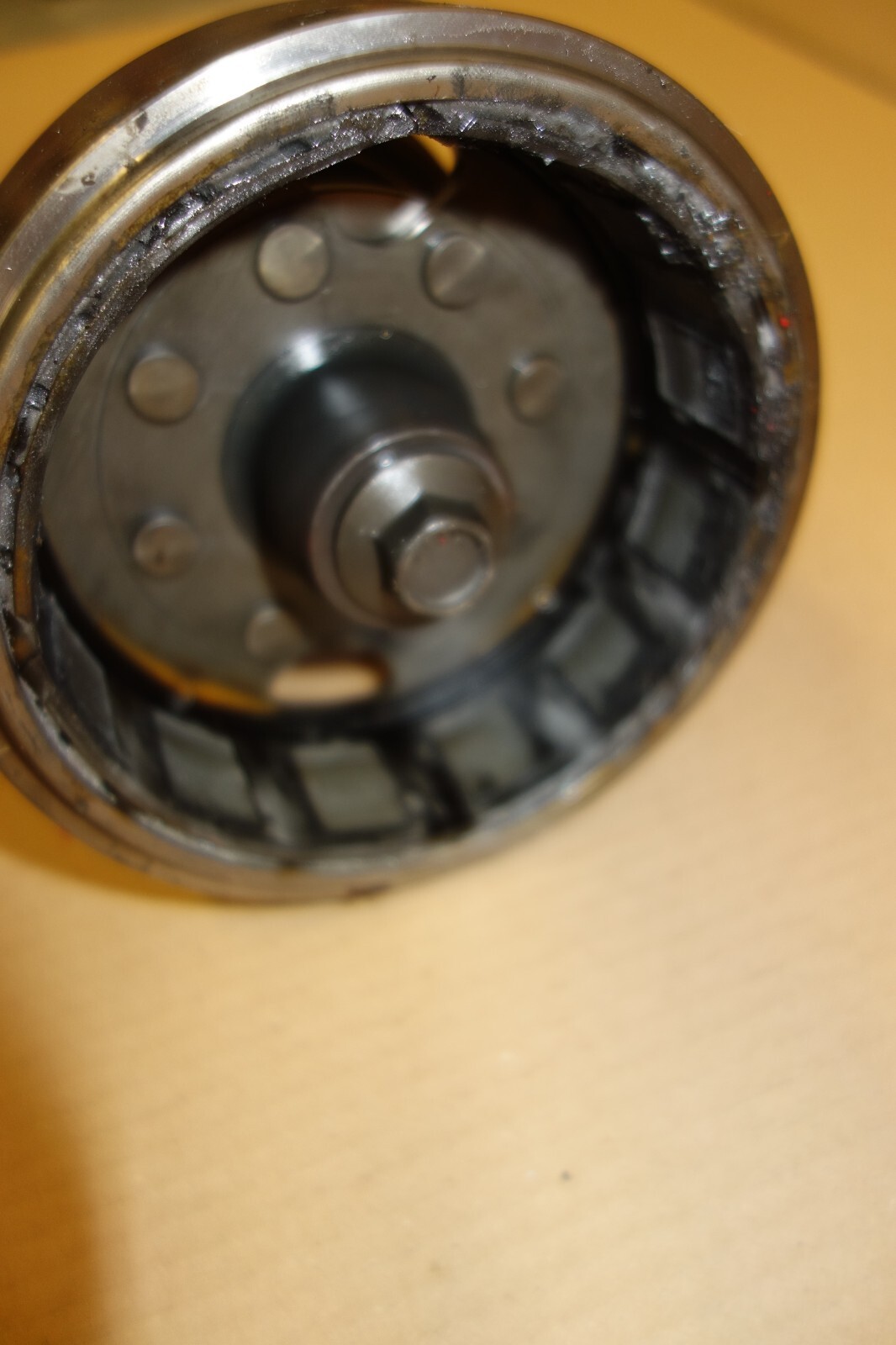 Honda XL250 R XL250R MD03E crank crankshaft flywheel rotor engine motor ...