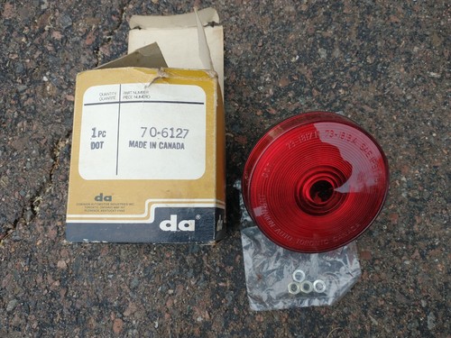dominion automotive vintage 4" utility light tail light signal DOT ...