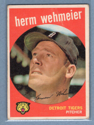 1959 Topps #421 Herm Wehmeier (b) VG-EX GO410 | eBay