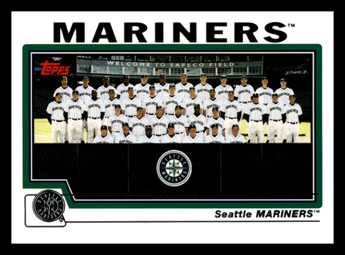2004 Topps Seattle Mariners Team Card #663 Centered Mint | eBay