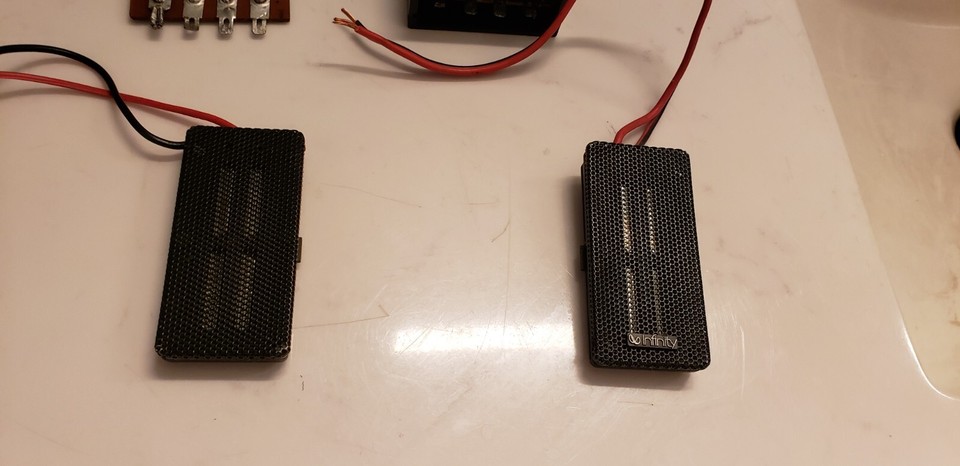 Infinity Emit-N Tweeters | 4in. | Tweeter(s) | with Crossovers | Super Rare