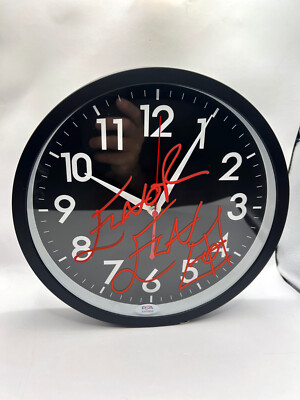 FLAVOR FLAV Autographed SIGNED Wall CLOCK Public Enemy Artist Rapper ...