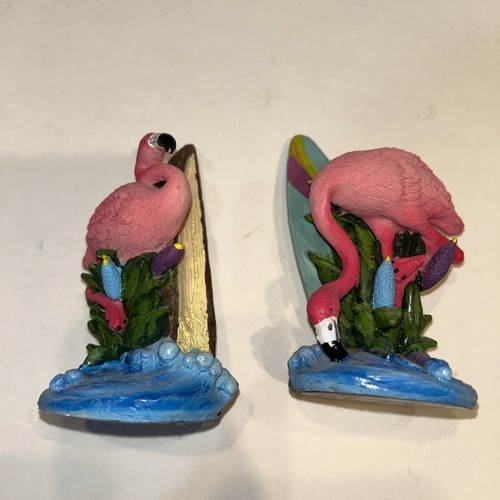 Set Of 2 Flamingo Figurines 4 Inches Tall | eBay