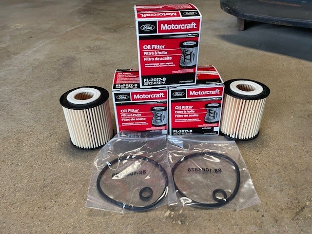 OEM Motorcraft Engine Oil Filter Set of 3 FL-2017B Escape Fusion 2006 ...