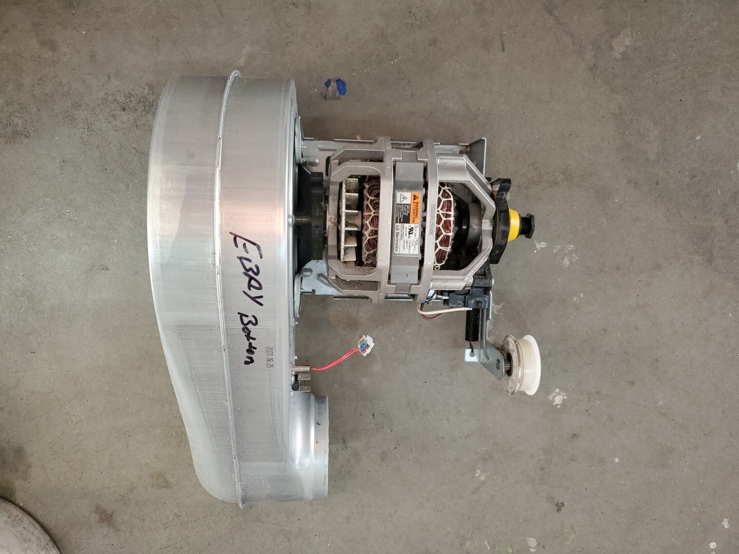 LG DRYER MOTOR W/ HOUSING 4681EL1008A 4681EL1002A and sensors | eBay