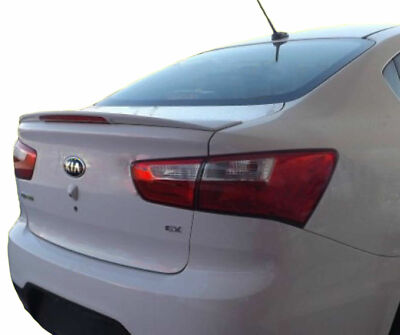 UNPAINTED FACTORY STYLE REAR WING SPOILER FOR A KIA RIO 4-DOOR SEDAN ...