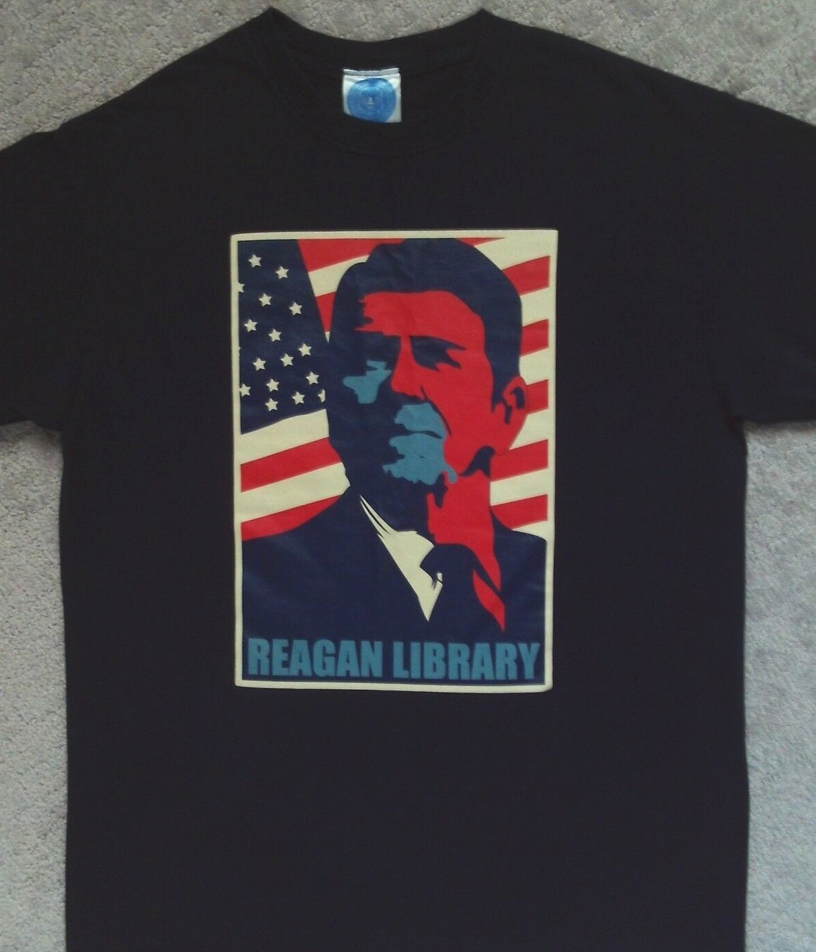 Ronald Reagan Library Vintage T Shirt _ Size Medium - Gem