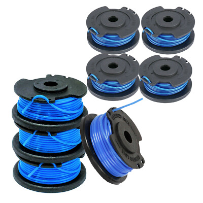 8Pack 0.065" Greenworks 18/24V String Trimmer Rope Spool Line Weed ...