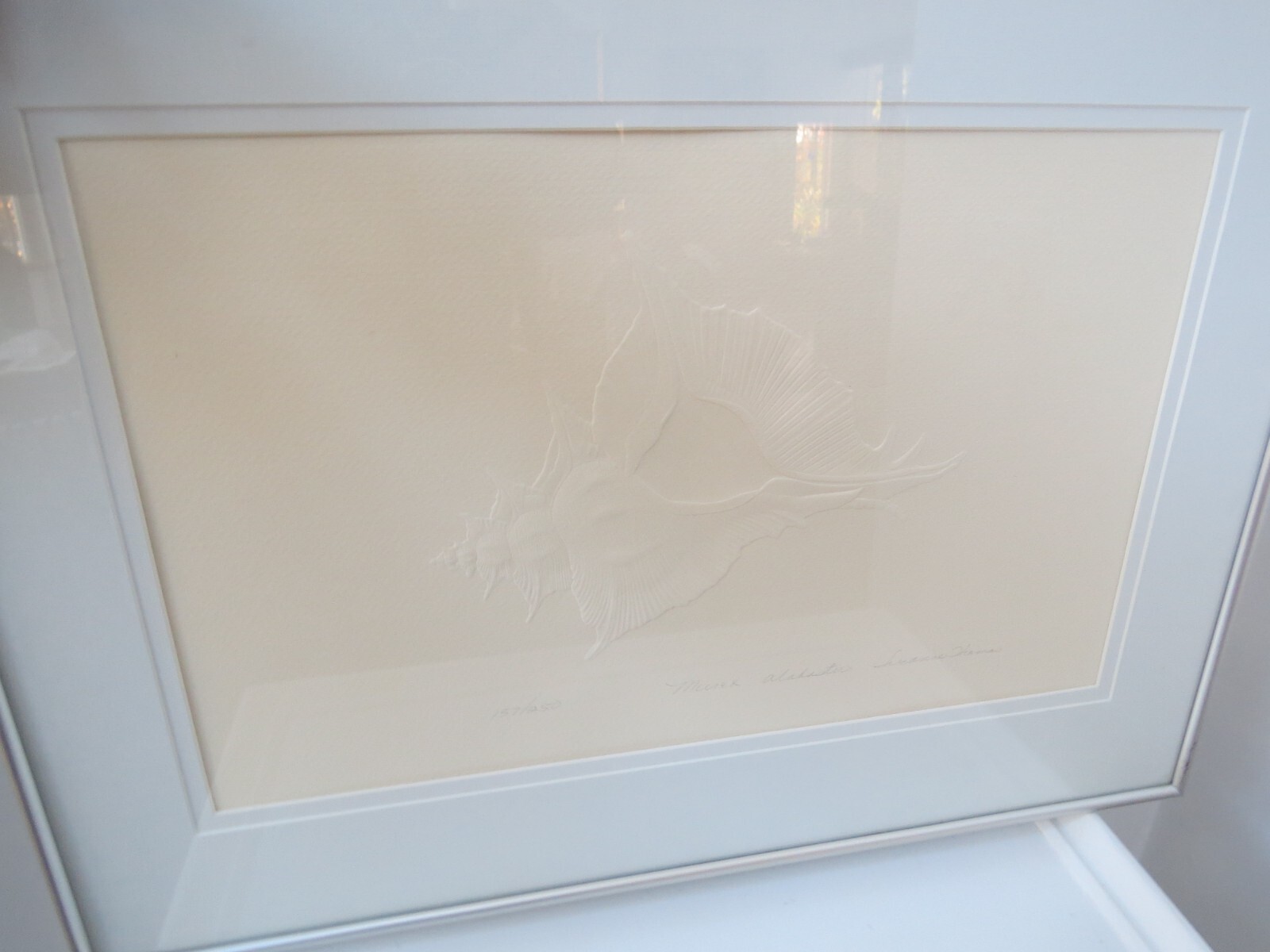 Art by California artist Suzanne Thomas titled " Murex Alabaster ...