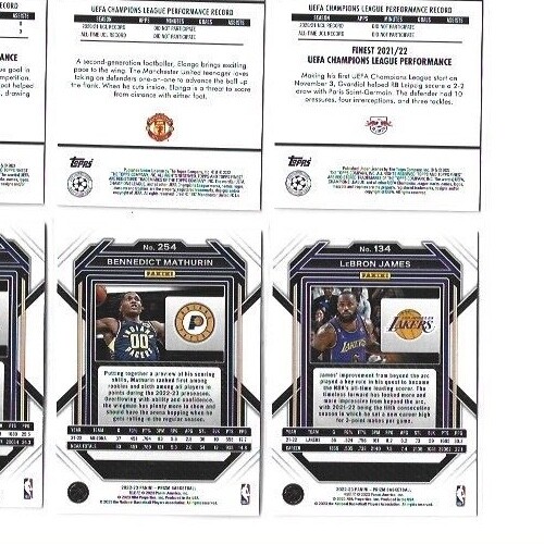 2022-23 Prizm LeBron James #134 Los Angeles Lakers | eBay