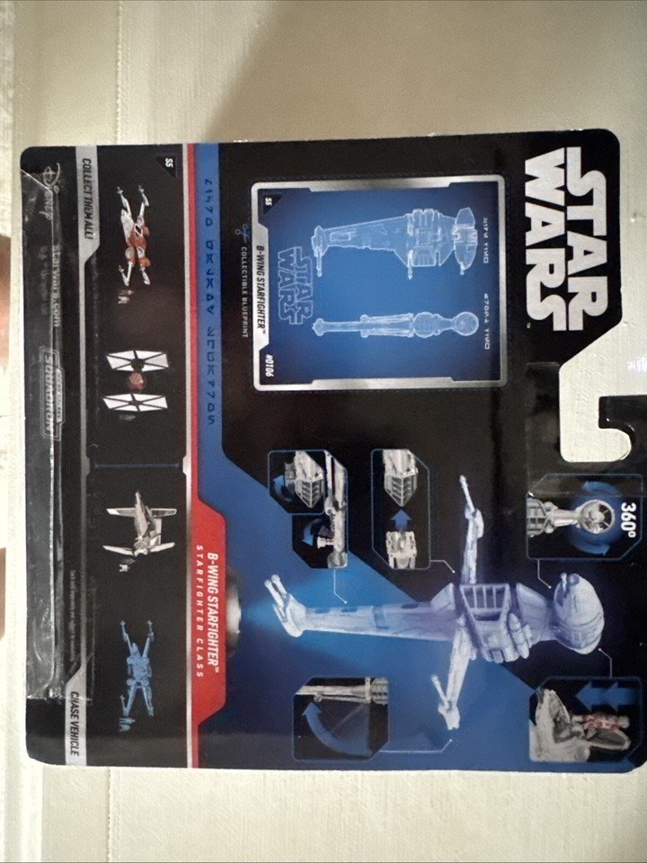 Star Wars Micro Galaxy Squadron B-Wing Starfighter w/ Pilot #0106 ...