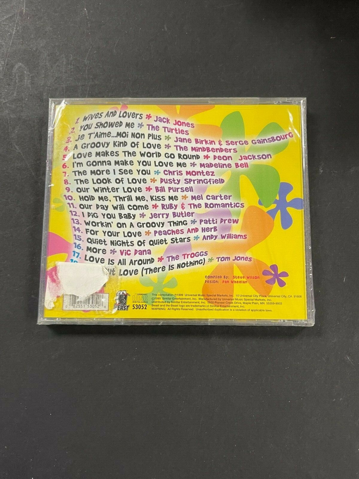 1999 *MUSIC TO SHAG BY* VARIOUS ARTISTS SEALED CD (AM) CD/DVD 2 | eBay