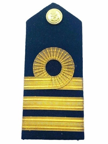 WW2 British Royal Navy RN Commander Officers Shoulder Board Single | eBay