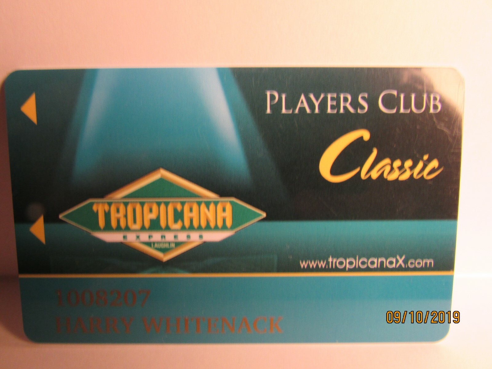 Tropicana Express Casino- Players Card , Laughlin, NV- mint | eBay