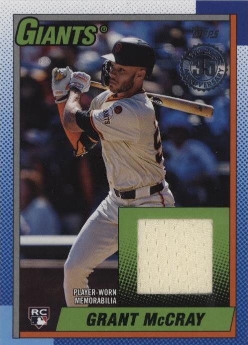 2025 Topps Series 2 - 1990 Topps Baseball Relics Grant McCray #90R2-GMC ...