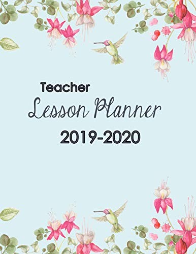 TEACHER LESSON PLANNER 2019-2020: A HUMMINGBIRD DAILY AND By E ...