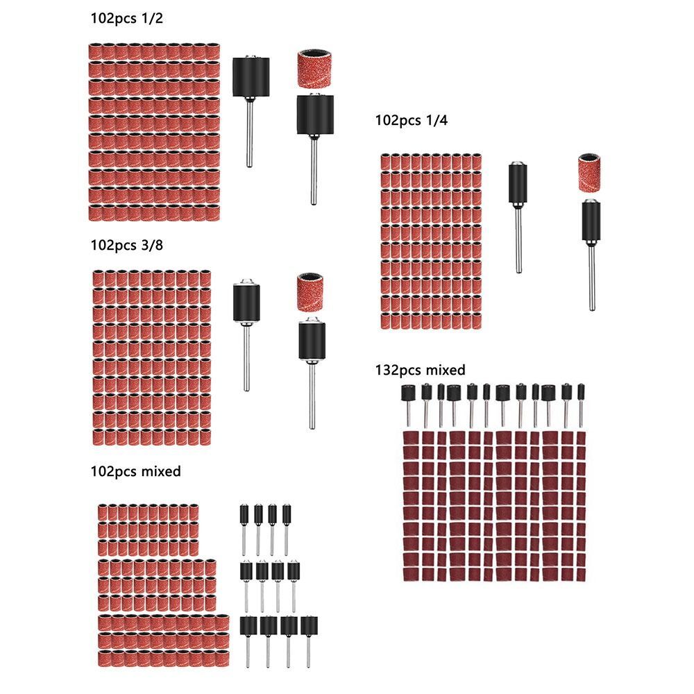 Derusting Emery Paper Grinding Band Rotary Abrasive Tools Sanding Drums ...