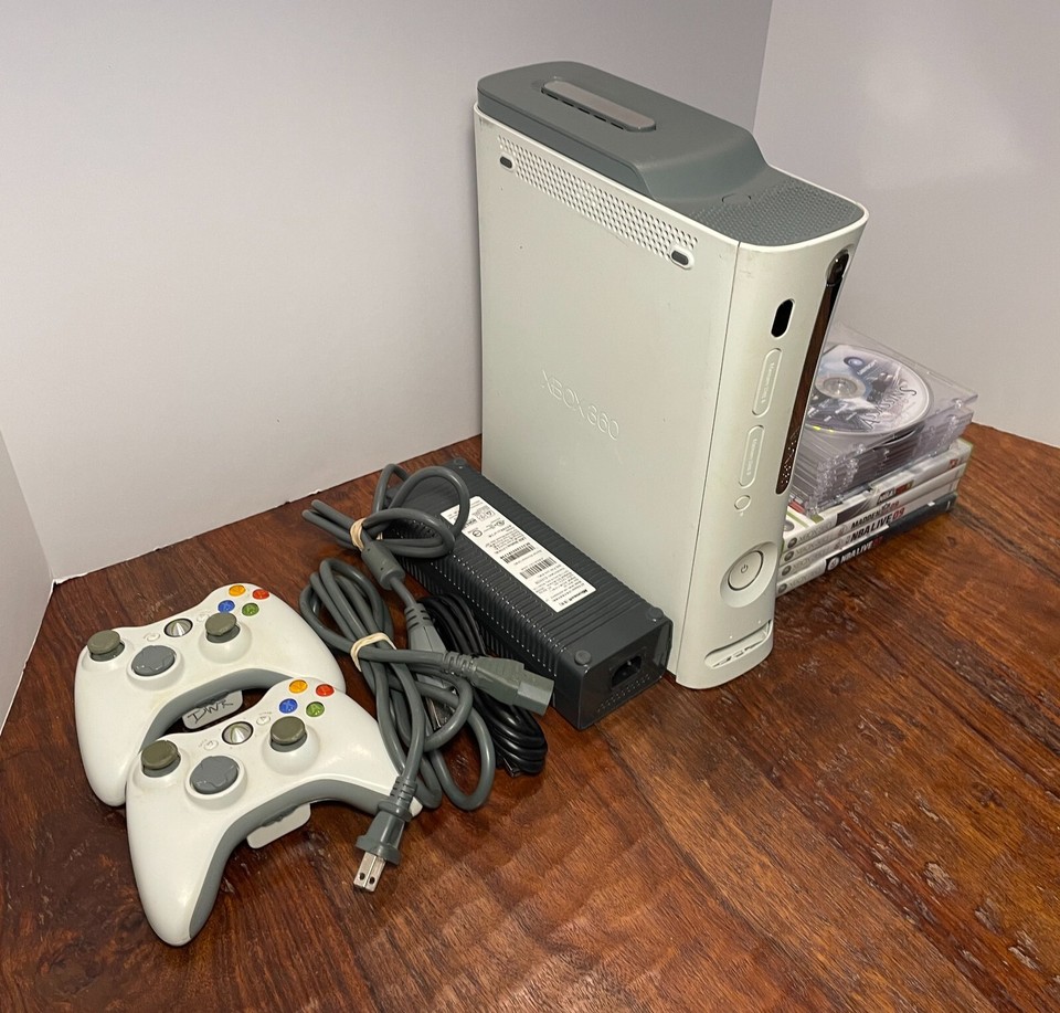 Microsoft Xbox 360 Console System Lot - 60GB - 13 Games - Ready to Play ...