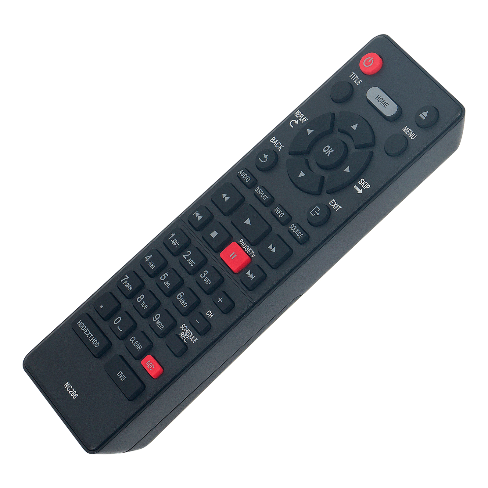 New Remote Control NC266UH for Magnavox DVR DVD Recorder MDR865H/F7 ...