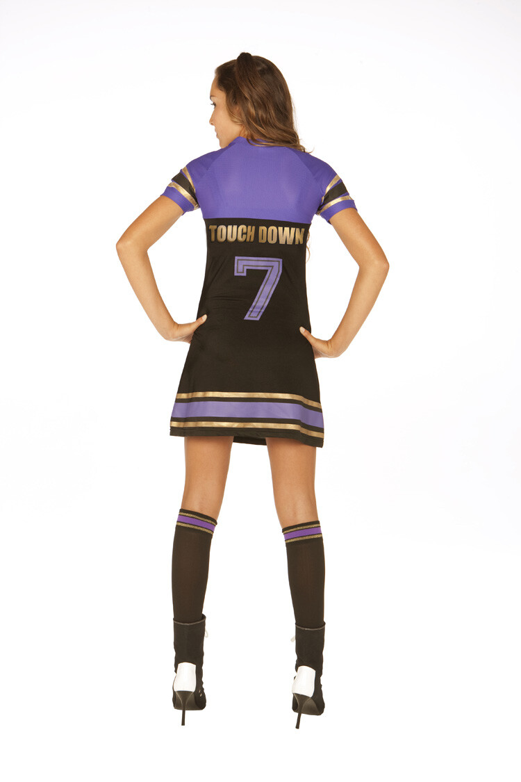 ELEGANT MOMENTS girls QUARTERBACK sneak FOOTBALL player ATHLETE sports ...