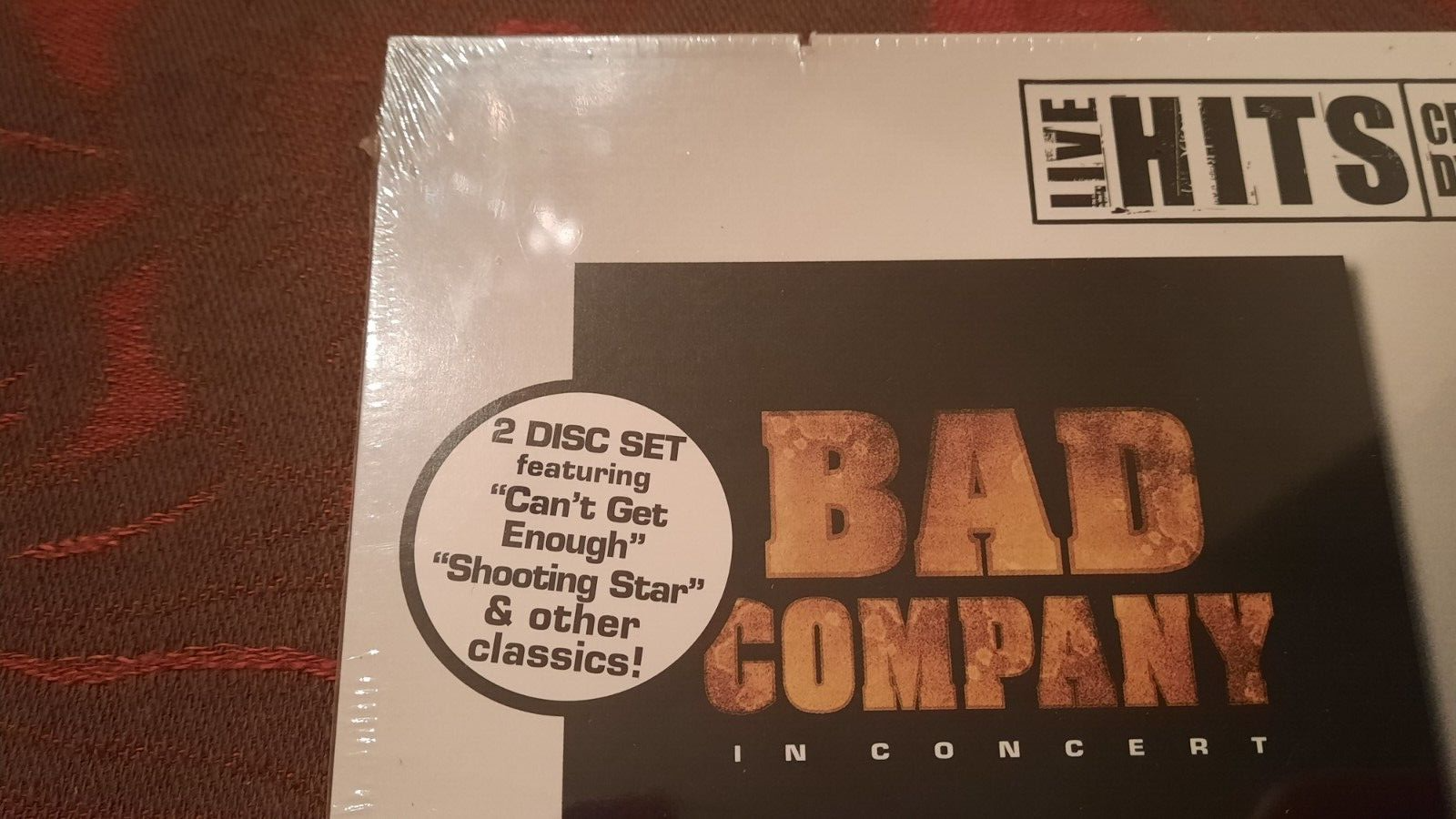 BAD COMPANY - LIVE HITS: Merchants of Cool In Concert (CD+DVD, 2003 ...