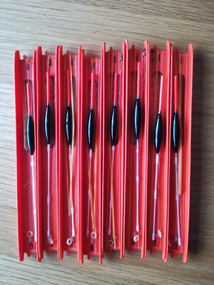 8 X STRONG SLIM POLE RIGS BANDED 0.3g. QUALITY PRODUCTS USED. | eBay