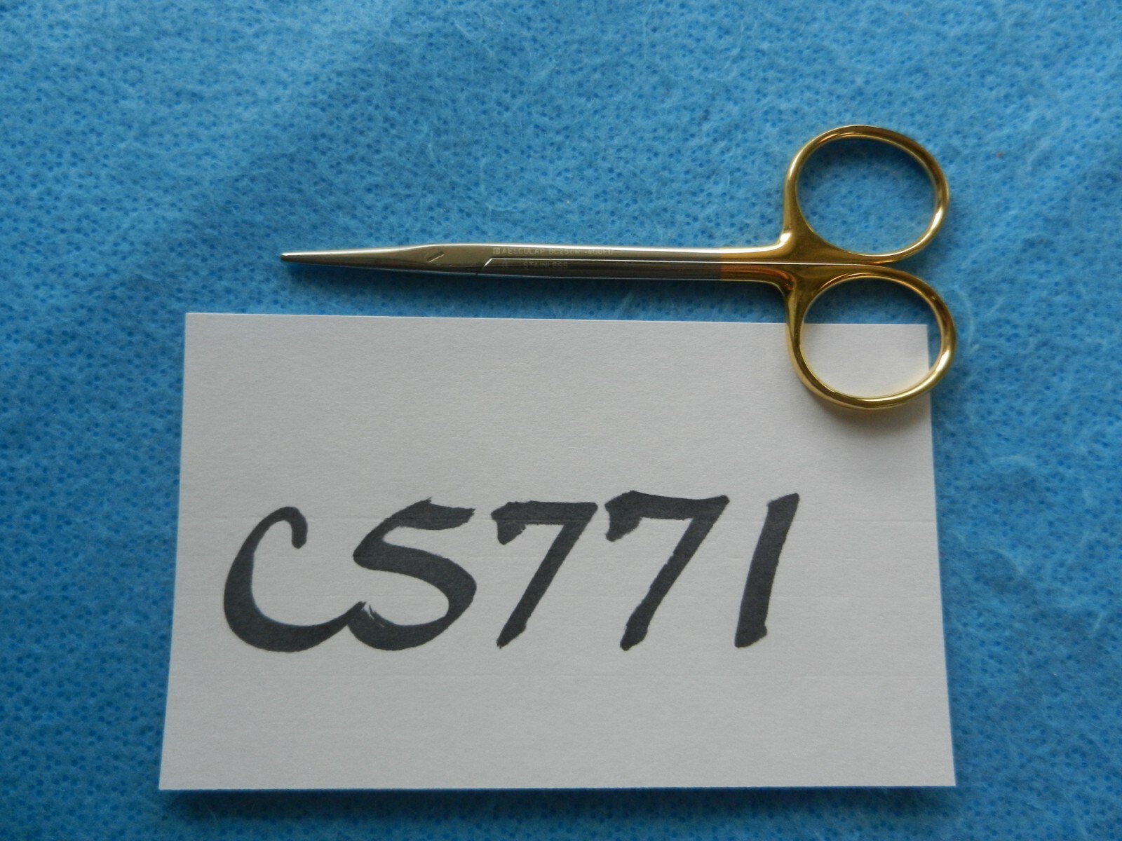 Aesculap Surgical Ophthalmic Strabismus Scissors BC256R | eBay