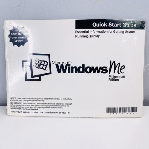 Microsoft Windows ME Millennium Edition Retail Software NEW Sealed | eBay