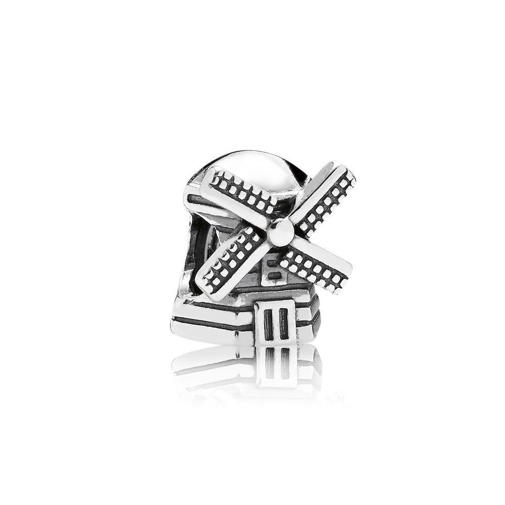 NEW Authentic Pandora Charm Sterling Silver Windmill #791297 | eBay