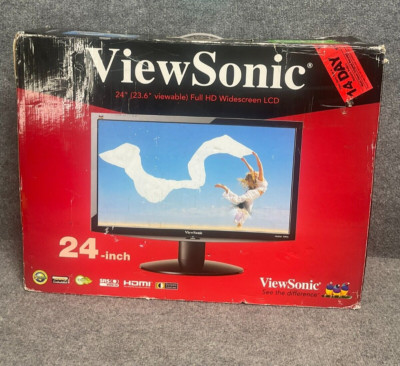 View Sonic 24" Full HD Widescreen LCD VX2433WM, HDMI, Dynamic Contrast ...