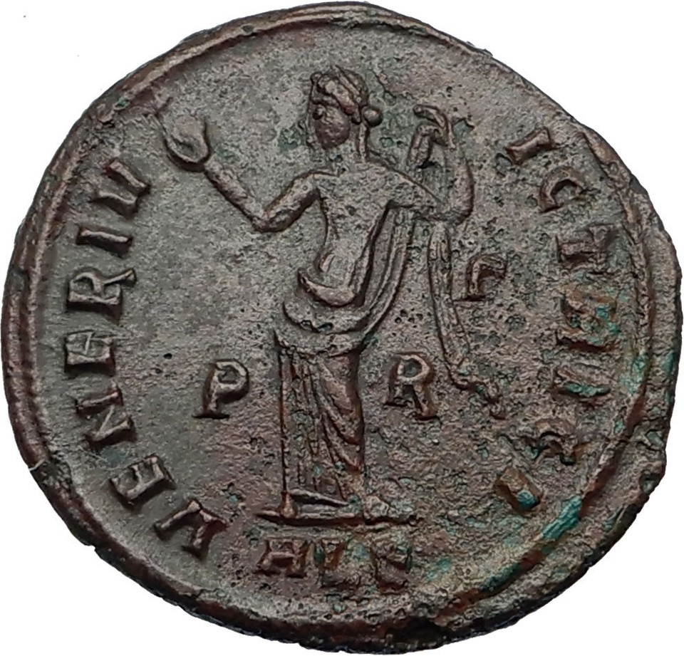 GALERIA VALERIA Diocletian Daughter Authentic Ancient Roman Coin w ...