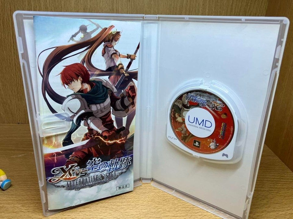 Ys vs. Sora no Kiseki Alternative Saga Sony PSP Falcom Japanese version ...
