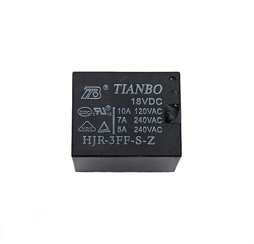 1Pc TIANBO HJR-3FF-S-Z 18VDC Power Relay 5Pins 10A 120VAC #T5* | eBay.de