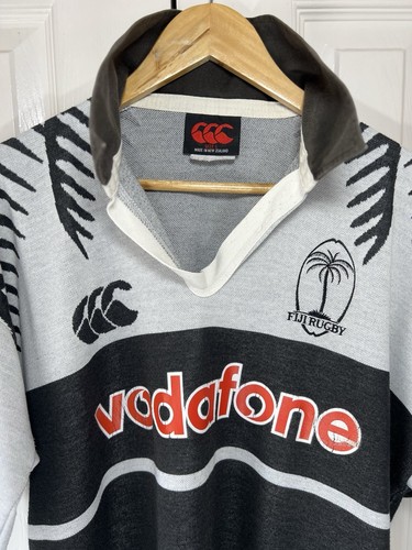 Fantastic Looking Canterbury Temex Fiji Rugby Shirt Large | eBay UK