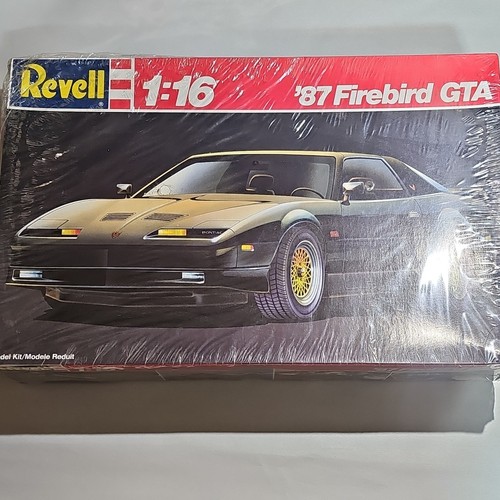 Revell '87 Pontiac Firebird GTA Model Kit 1:16 NEW SEALED VINTAGE KIT ...