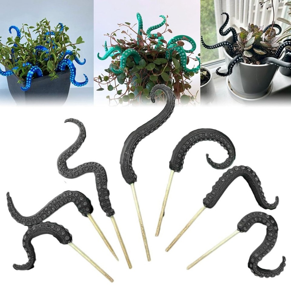 Tentacle Plant Decoration, Octopus Plant Tentacle Art Octopus ...
